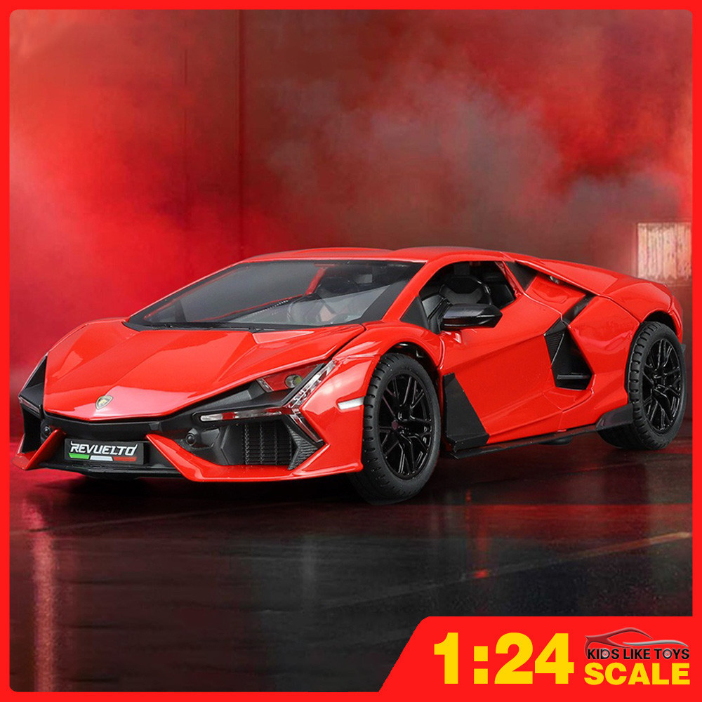 KLT 1:24 Revuelto Supercar Metal Alloy Toys Car Model Diecast Vehicle ...