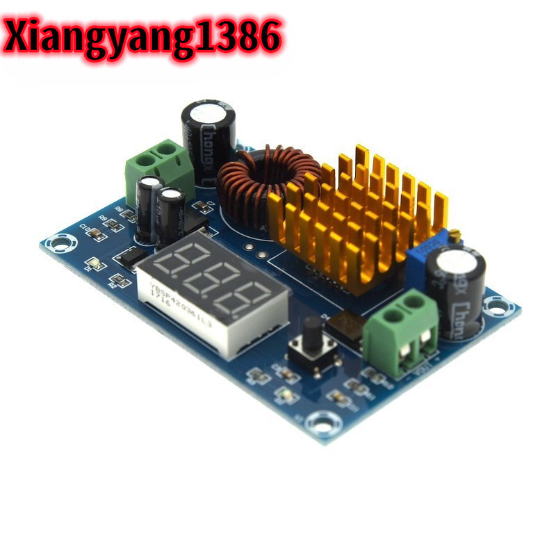 XH-M411 DC 3V-35V To DC 5V-45V Boost Module Digital Voltmeter DC-DC ...