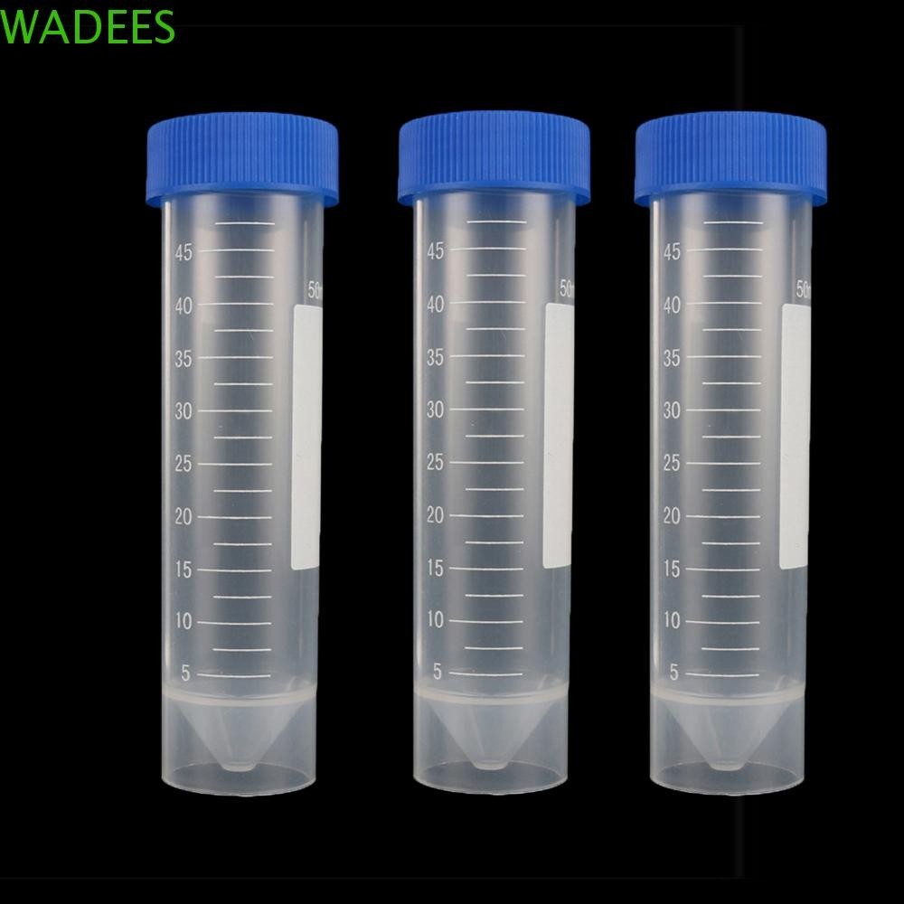 WADEES Centrifuge Tubes Free-standing Seal Laboratory Fittings Chemistry Supplies Flat Bottom ...