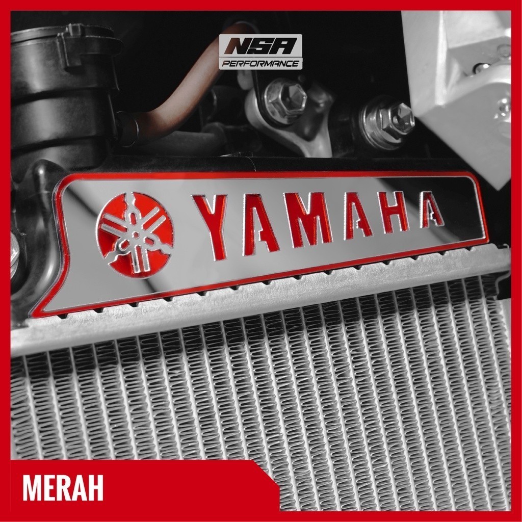 NSA YAMAHA RADIATOR NECK COVER (NMAX AEROX LEXI) Yamaha Radiator Neck ...