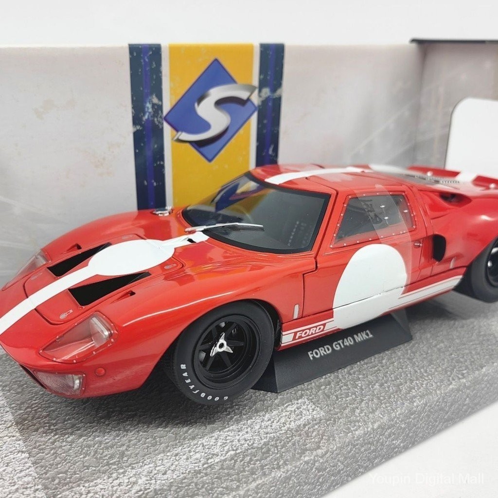 Sold on Genuine Goods—Solide 1/18 Ford GT40 MK1 Alloy Car Model Y5FB ...