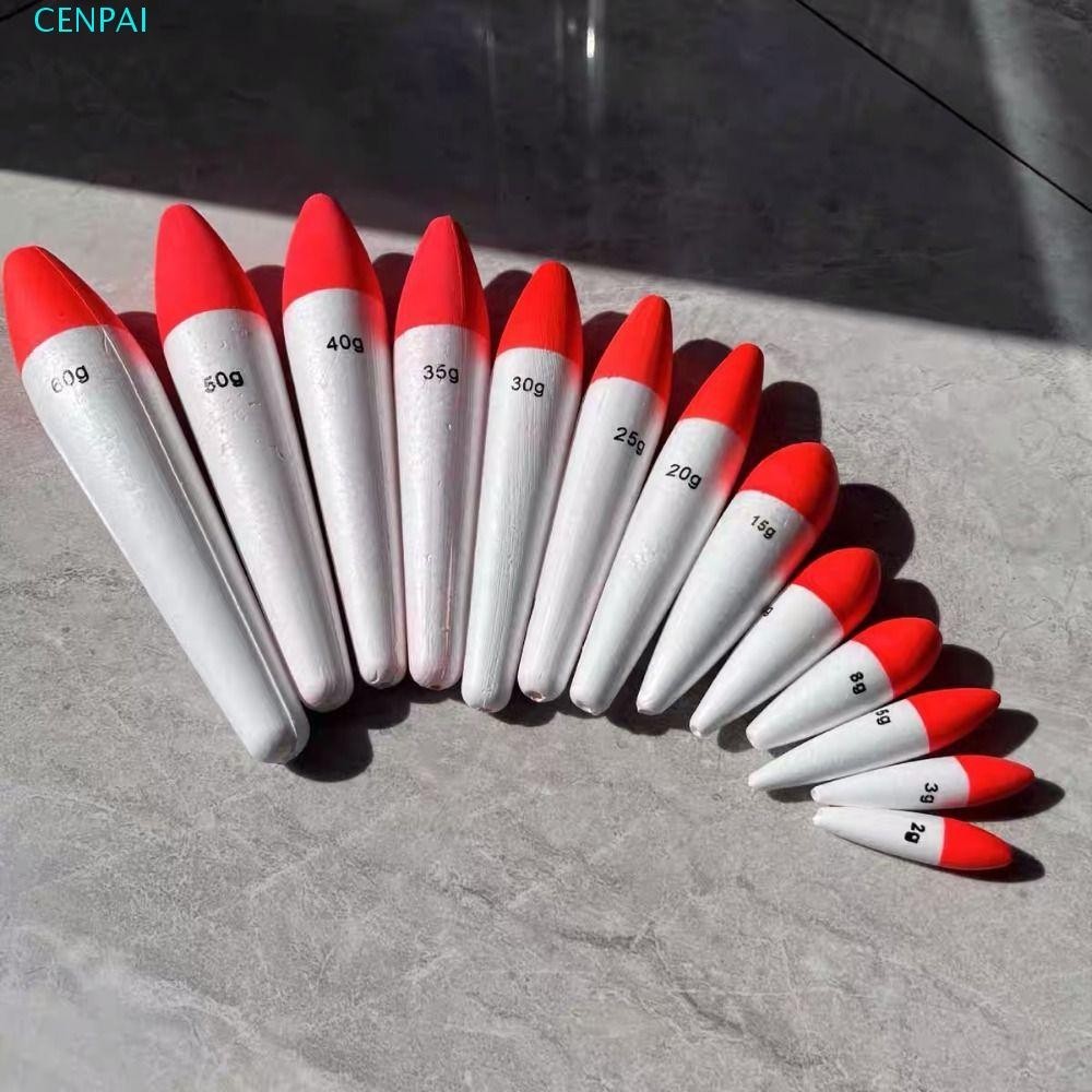 CENPAI 5pcs Foam Fishing Float, 2g-60g Float Fishing Bobber, Floating ...