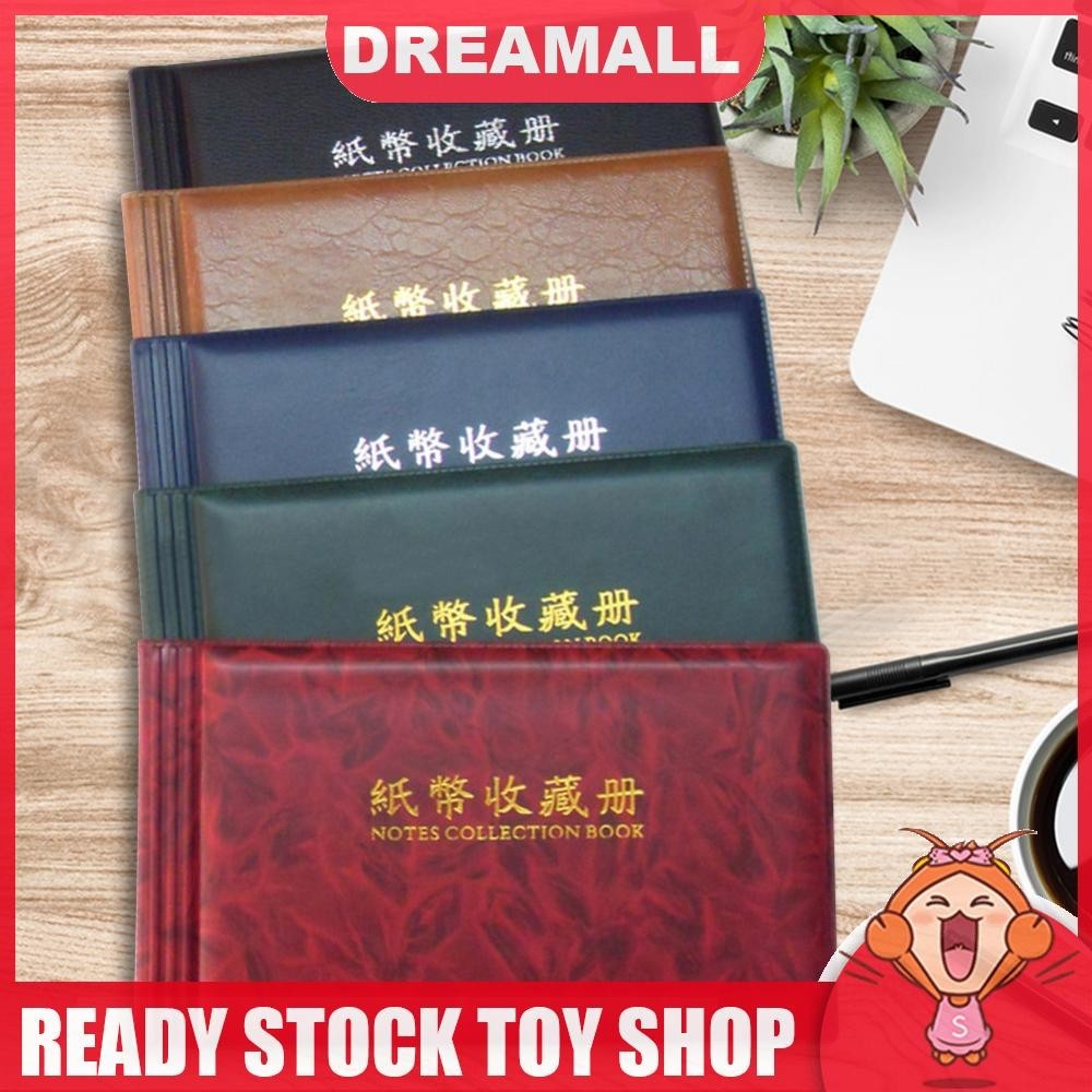 20 Pages Paper Money Currency Banknote Collection Book Storage Album ...