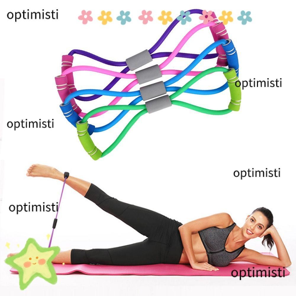 OPTIMISTI Chest Fitness Equipment Body building Multifunction Pull Rope ...