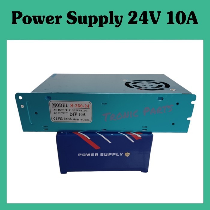 Power Supply 24V 10A PSU Net Adapter 24V Switching 10 Ampere HQ ...