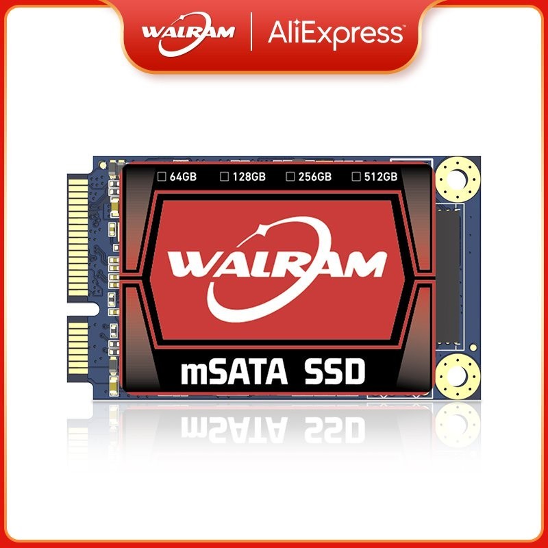 RQ+Walram mSATA SSD 128gb 256gb 512GB mSATA SSD 1TB 2TB HDD For ...