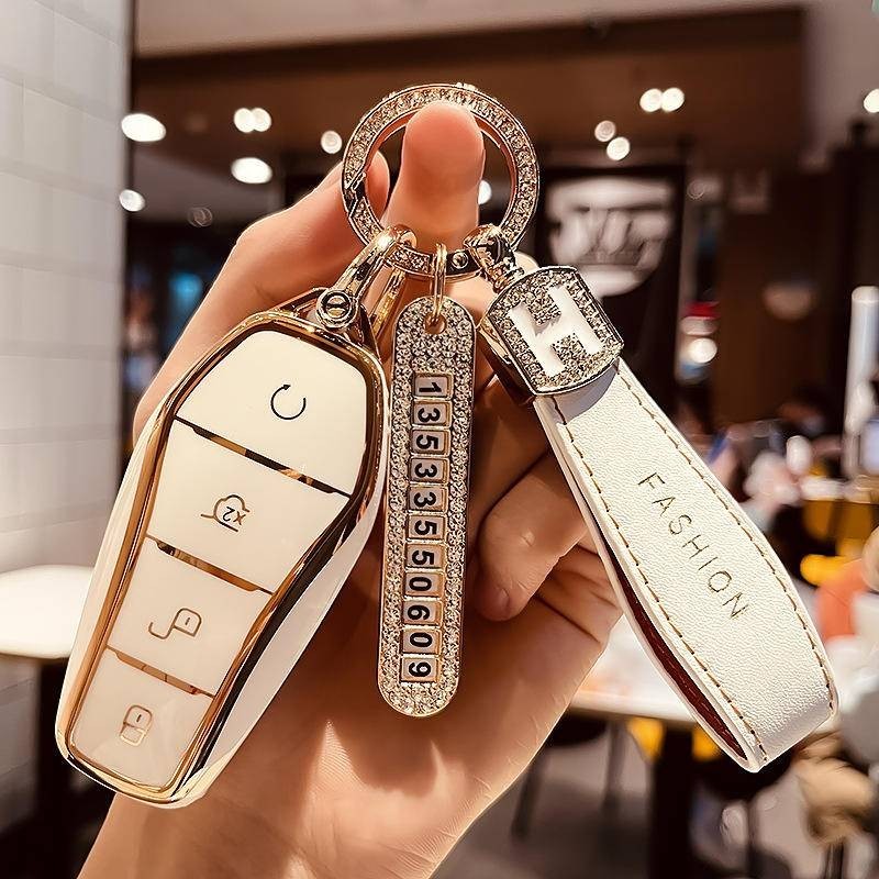 Special BYD car key set Yuan Pro Qin plusdmi New energy EV Dolphin d1 ...