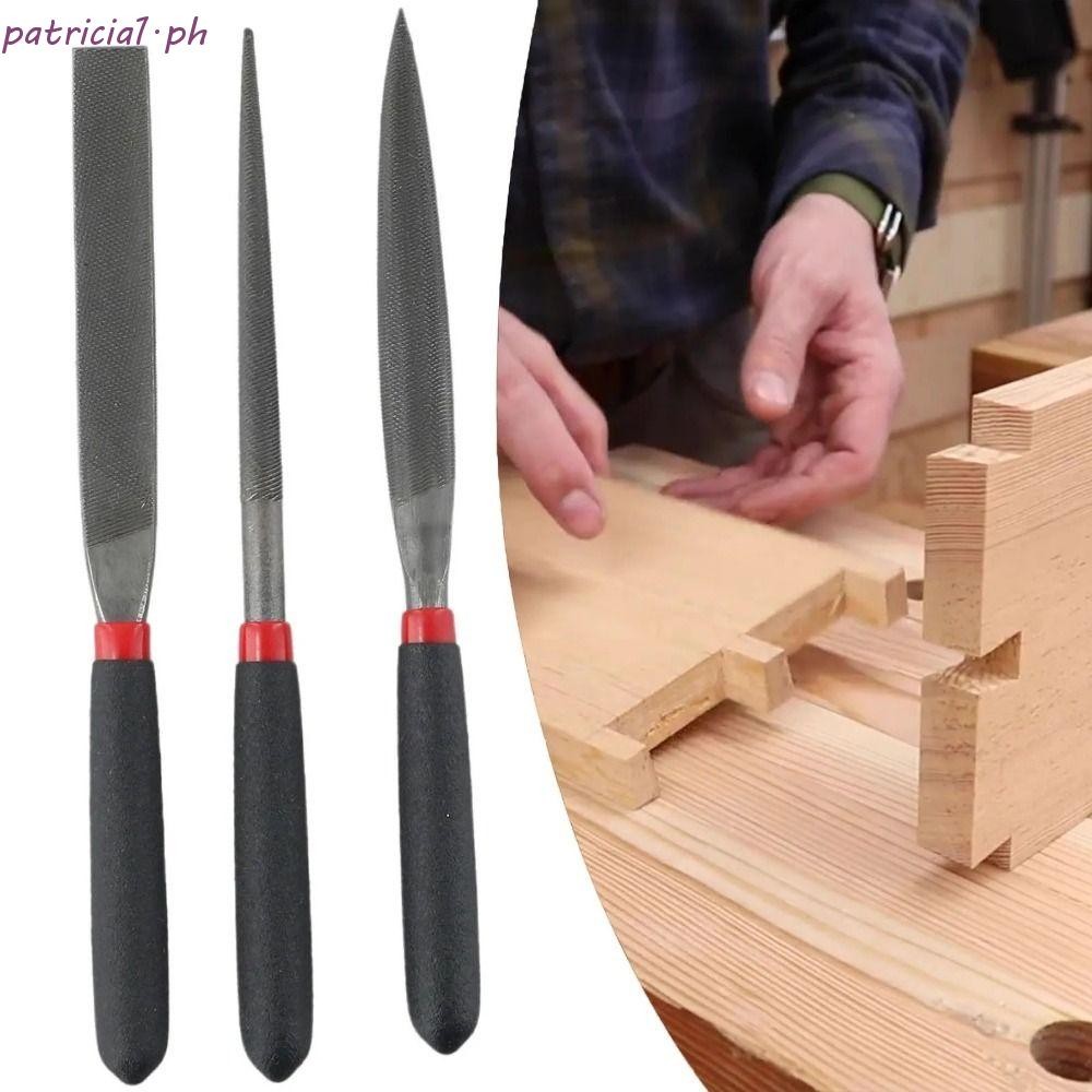 PATRICIA Small Steel Files, Hand Tool Carpentry Tools Needle Flat File ...