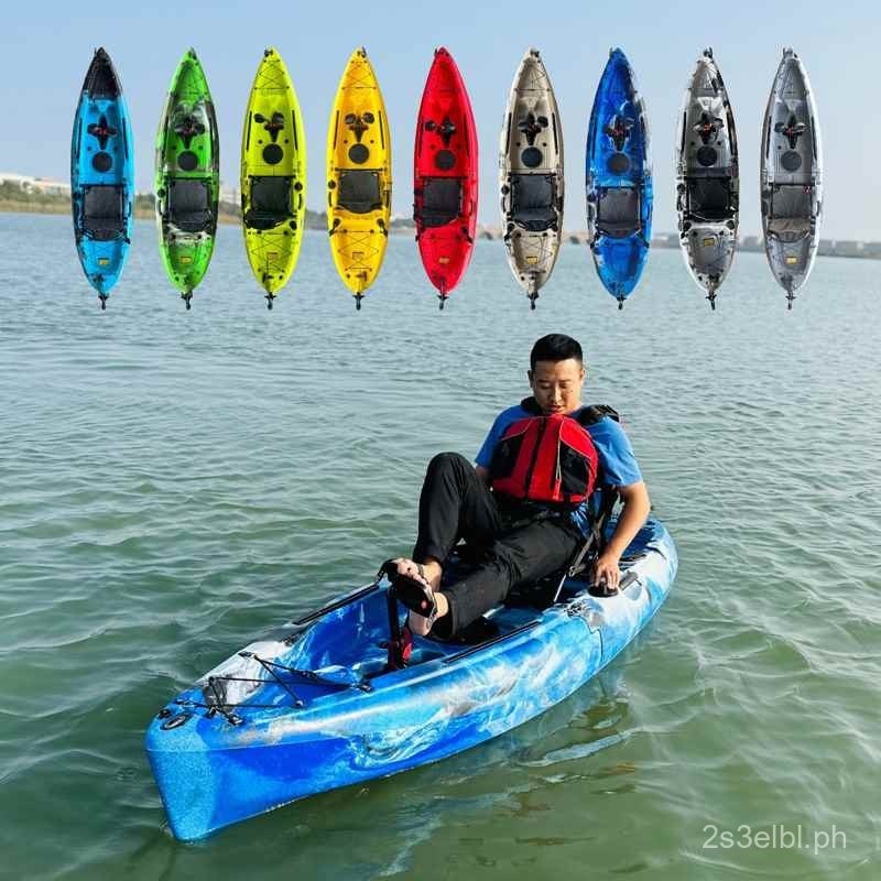 Lure Boat Pedal Kayak Hard Boat Two-Section Three-Section Single Person ...