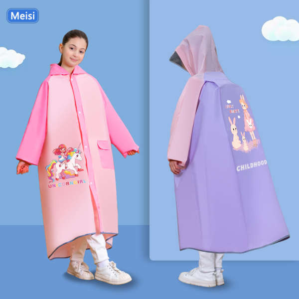 raincoat for kids kapote for kids kapote makapal Children Raincoat Boys Children Full Body ...