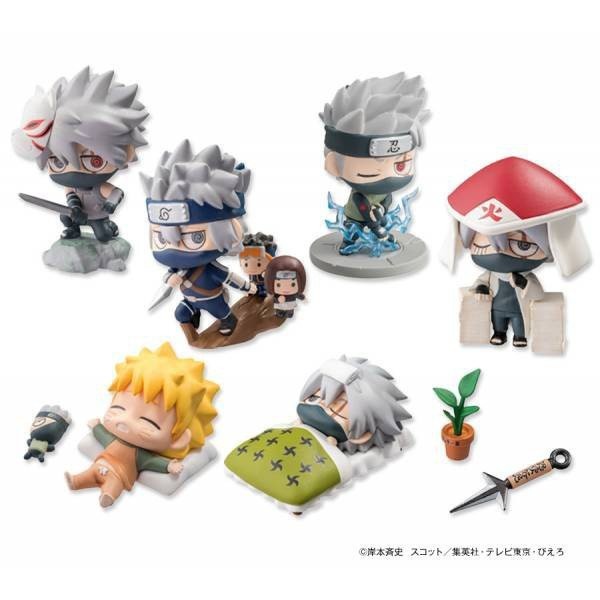 6pcs Naruto Shippuden - Kakashi Hatake Special Set figure BKJH | Shopee ...