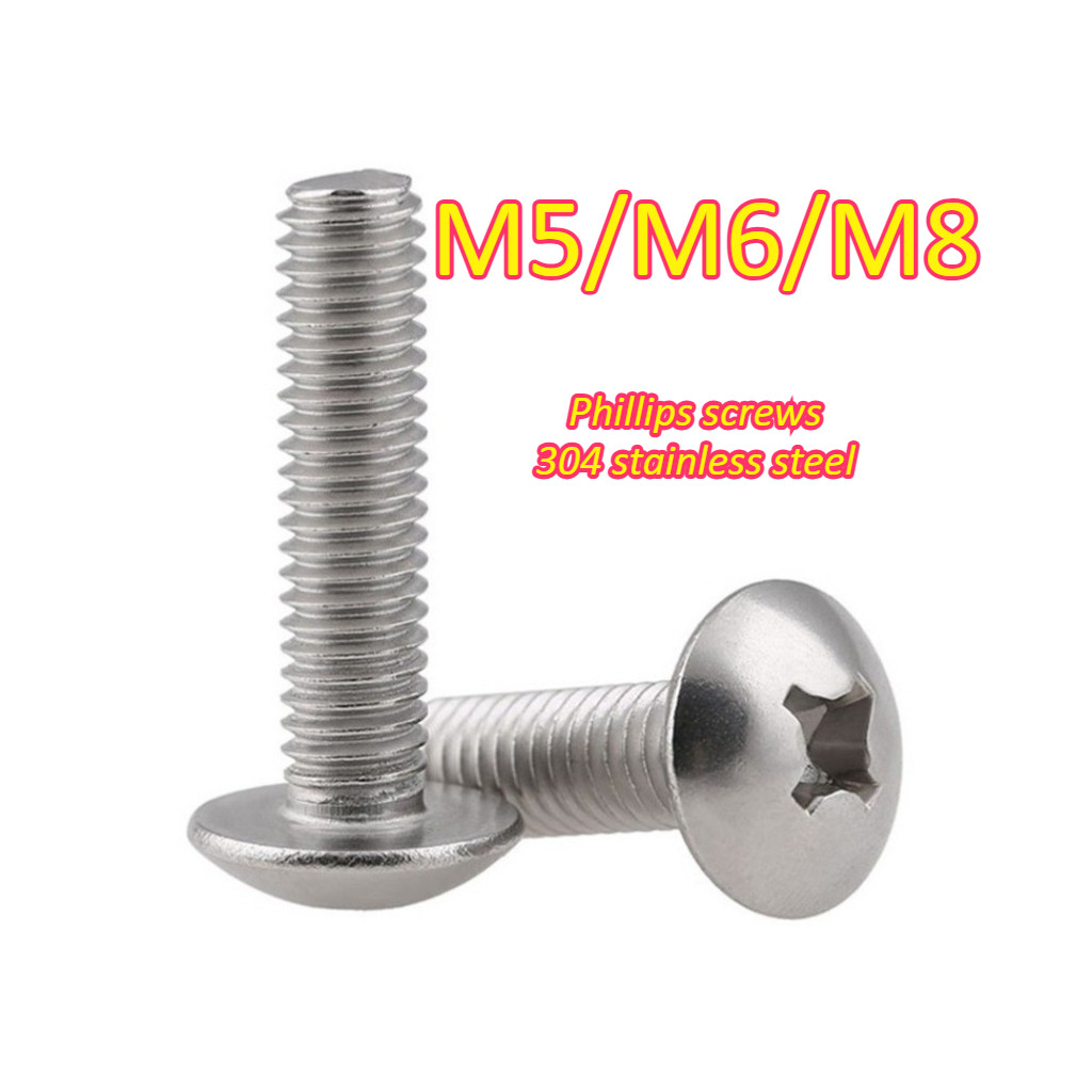（JSK-1）304 Stainless Steel Large Flat Head Screw Phillips Pan Head ...