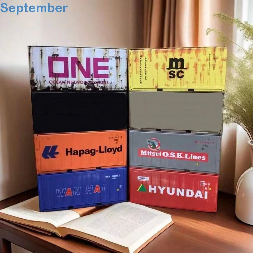 SEPTEMBERHL Mini Iron Storage Box, Retro Industrial Style Desktop ...