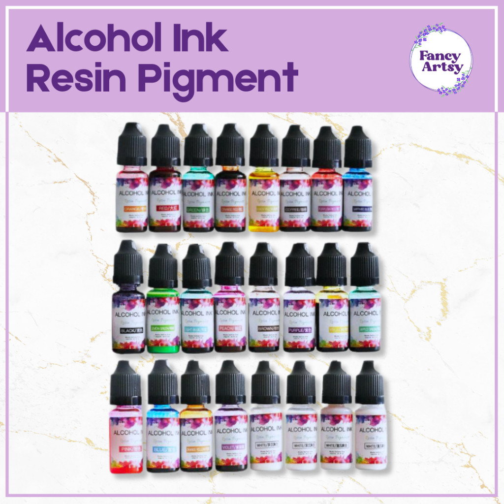 Fancyartsy Holographic Alcohol Ink for Epoxy Resin Color Shifting ...