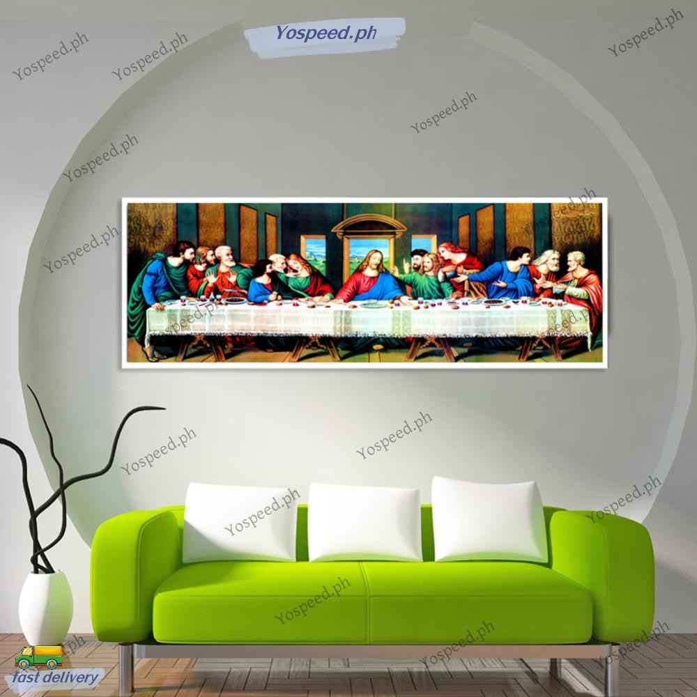 18 Patterns The Last Supper DIY 5D Diamond Painting Craft | Shopee ...