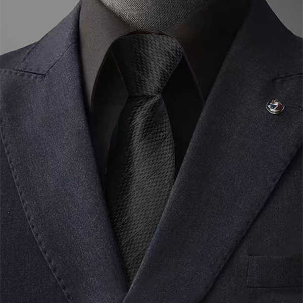 necktie for men Tie Male Black Knot-Free Formal Suit Business Zipper ...