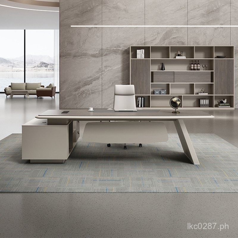Office Desk Modern Minimalist Office Desk for Boss Single Manager ...