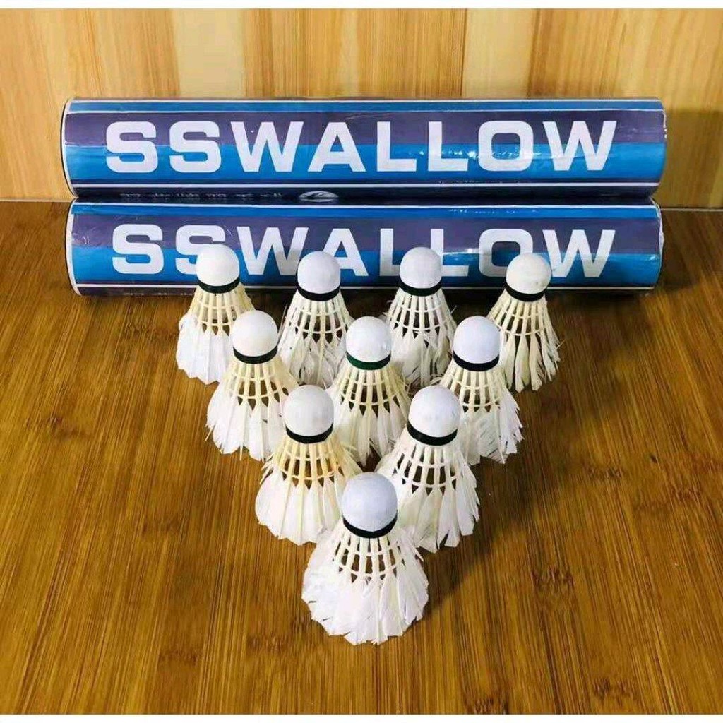 12pcs/Tube SSwallow Jia Xiang Shuttlecock Second-hand Training Ball ...