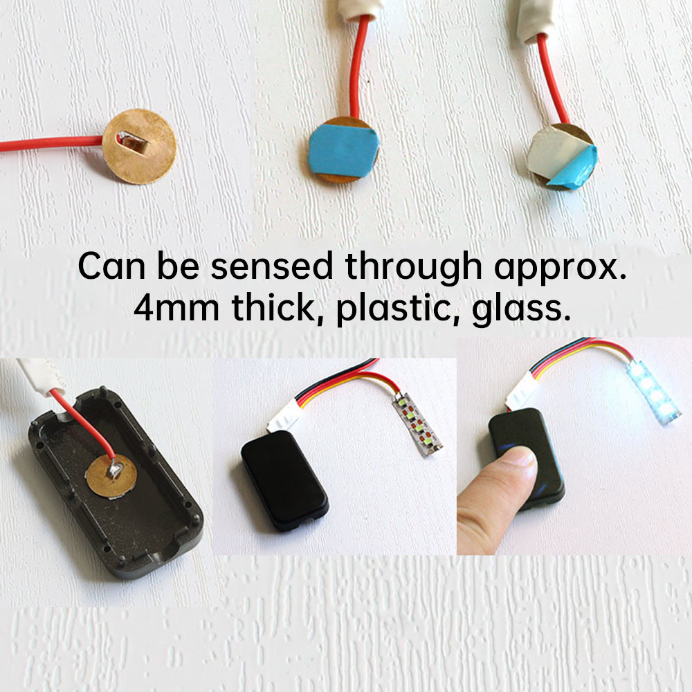 Pcbfun DC 3.7-24V tap Self-locking Normally Open And Normally Closed ...