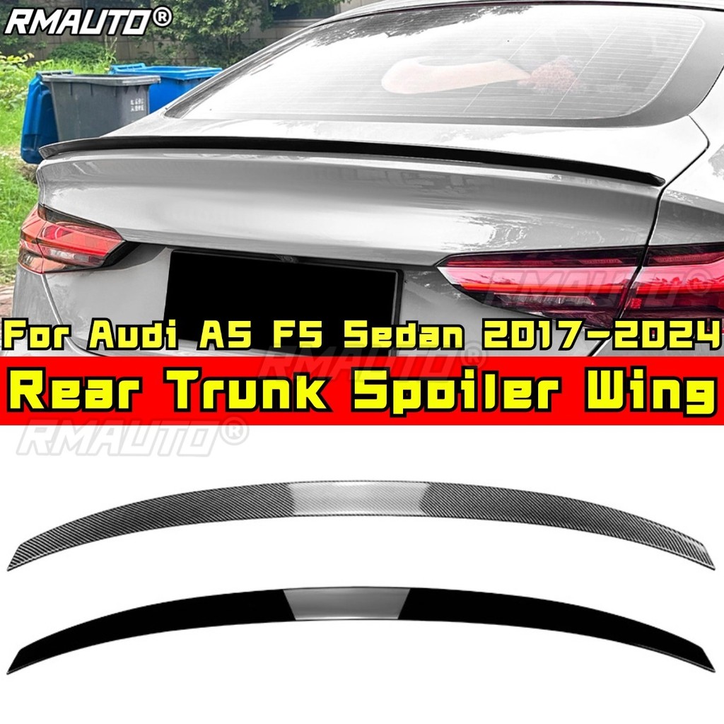 For Audi A5 F5 Sedan 2017-2024 Trunk Spoiler Rear Trunk Wing Rear Trunk ...