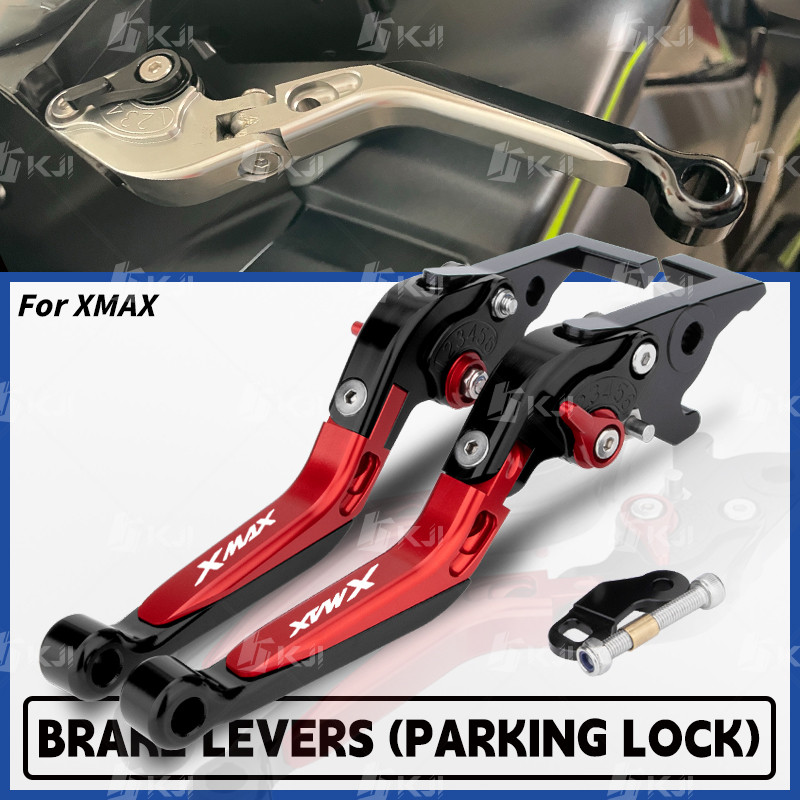 For Yamaha XMAX 300/250/125/TECH MAX Parking Brake Levers Handle Lever ...