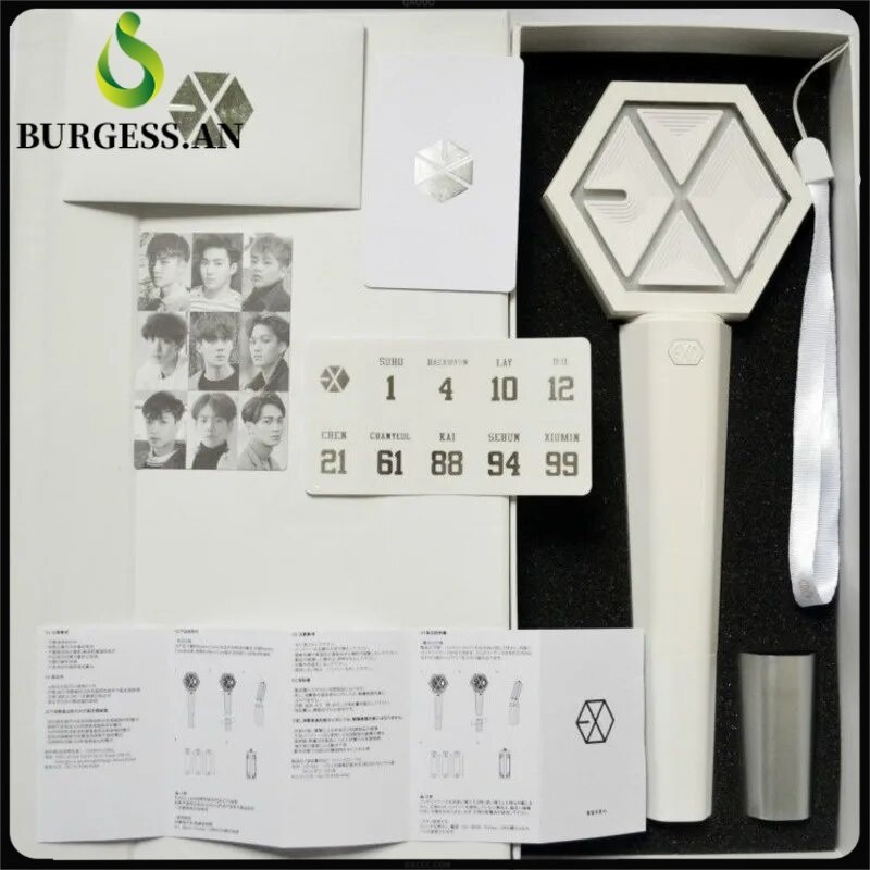Exos Concert Second and Third Generation Official Light Stick Fans ...