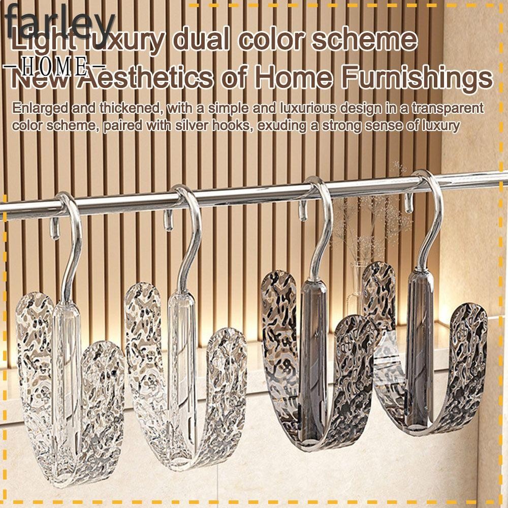 FARLEY Shoe Drying Rack, 360°Rotating Hanging Shoe Rack, Plastic Space ...