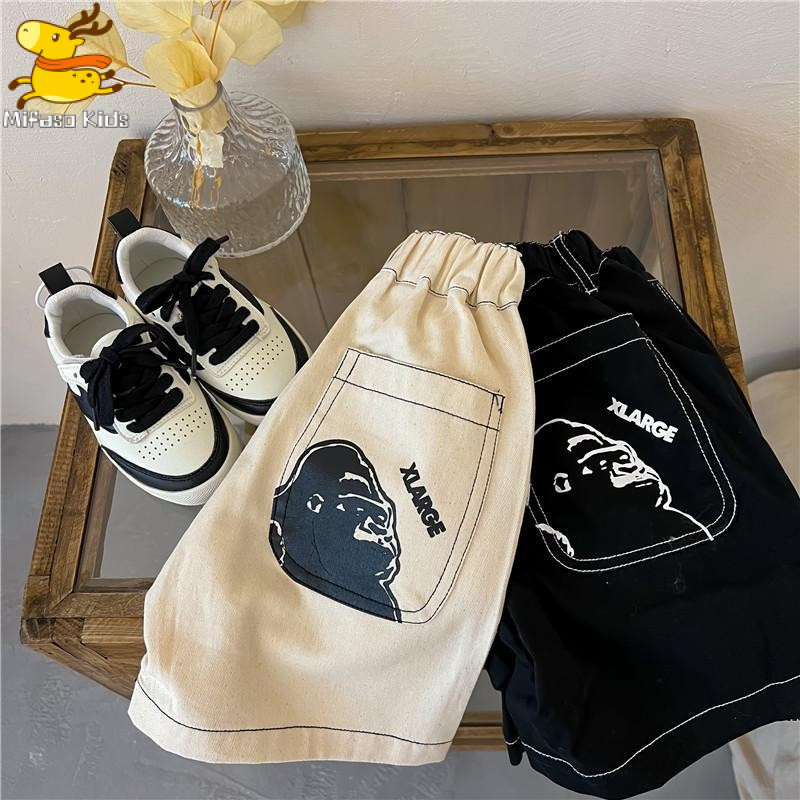 Mifaso 2025 New Boys' Denim Shorts Summer Thin Cropped Pants Children'S Summer Pants Korean ...