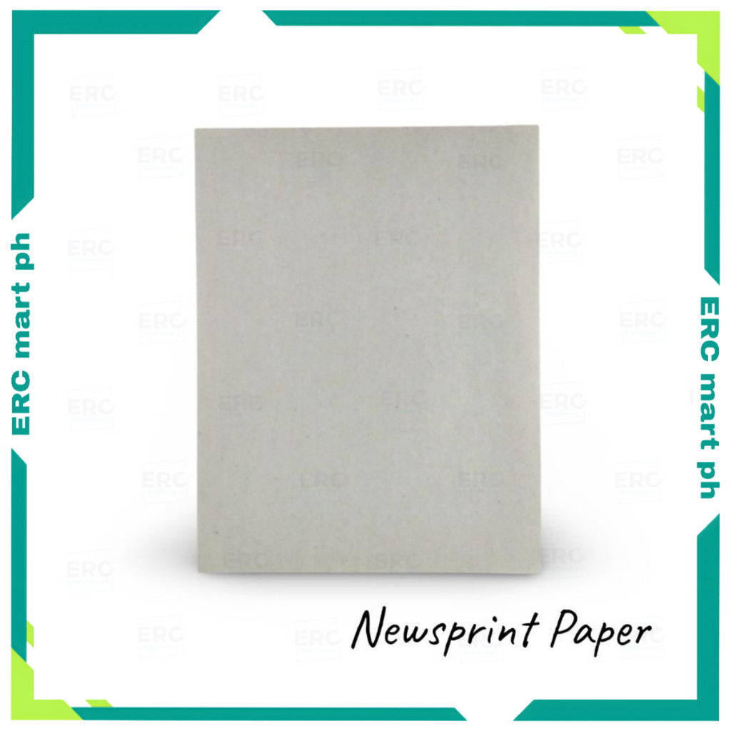 ERC Retail: Newsprint Paper Short A4 Long Sub16/60gsm Smooth Printable ...