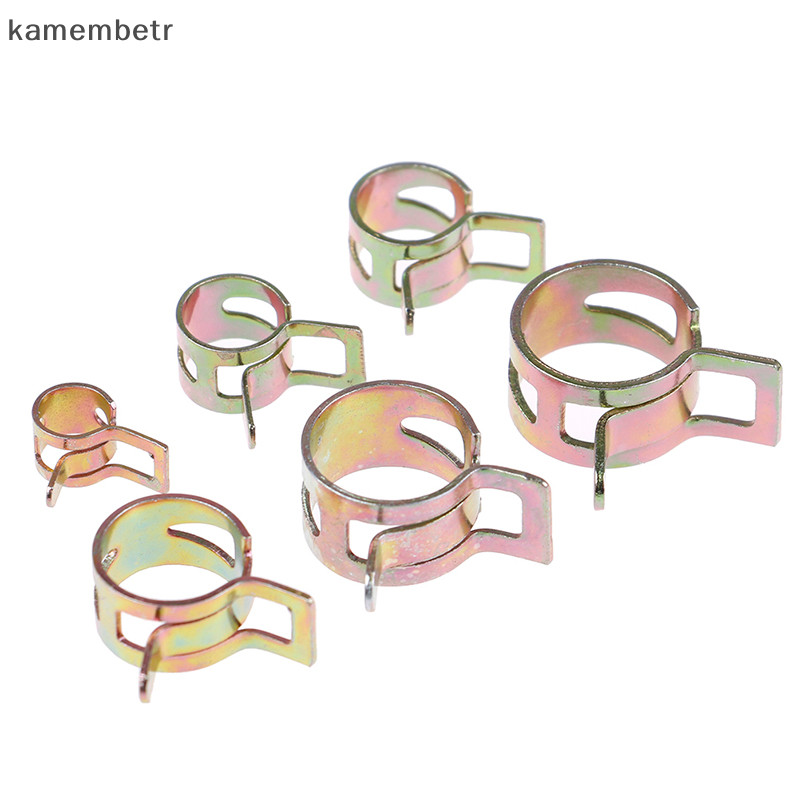 ka 10pcs 6-15mm spring clip vacuum fuel oil hose line air tube band ...