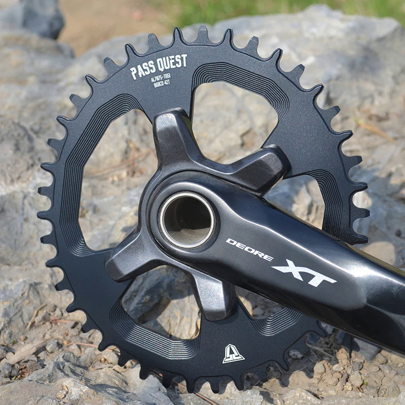 PASS QUEST oval Chainring X96BCD MTB Narrow Wide Bicycle Chainwheel 32 ...