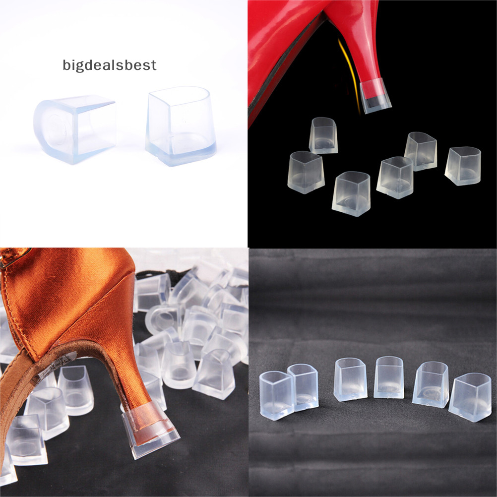 bigdealsbest 1 Pairs Clear Wedding High Heel Shoe Protector Stiletto ...