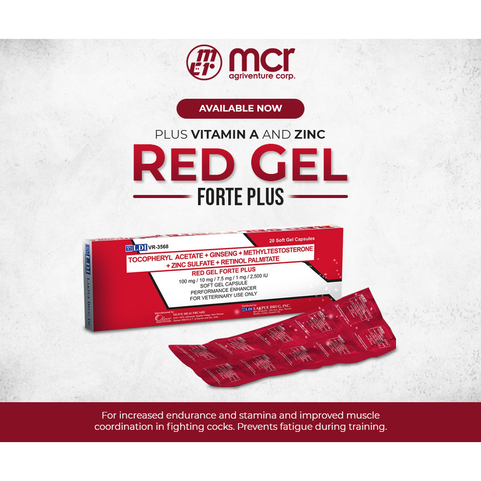 Red Gel Forte Plus - Soft Gel Capsule (Sold per banig) | Shopee Philippines