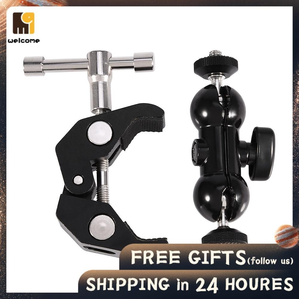 Welcomehome Bottom Clamp Super Mount Ball Joint Multi-Function Double ...