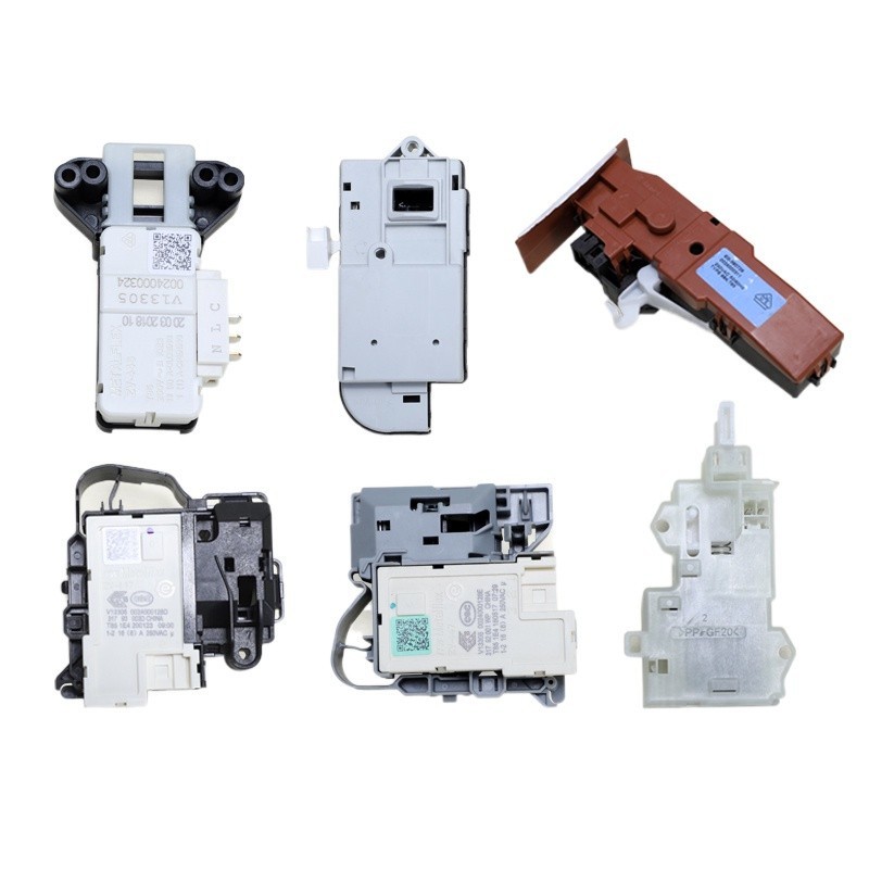 Suitable for Haier drum washing machine 0024000128D/E original door lock door switch electronic ...