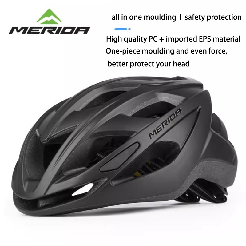 Merida Bicycle Riding Windbreaker Helmet Men's Summer MTB Road Bike ...
