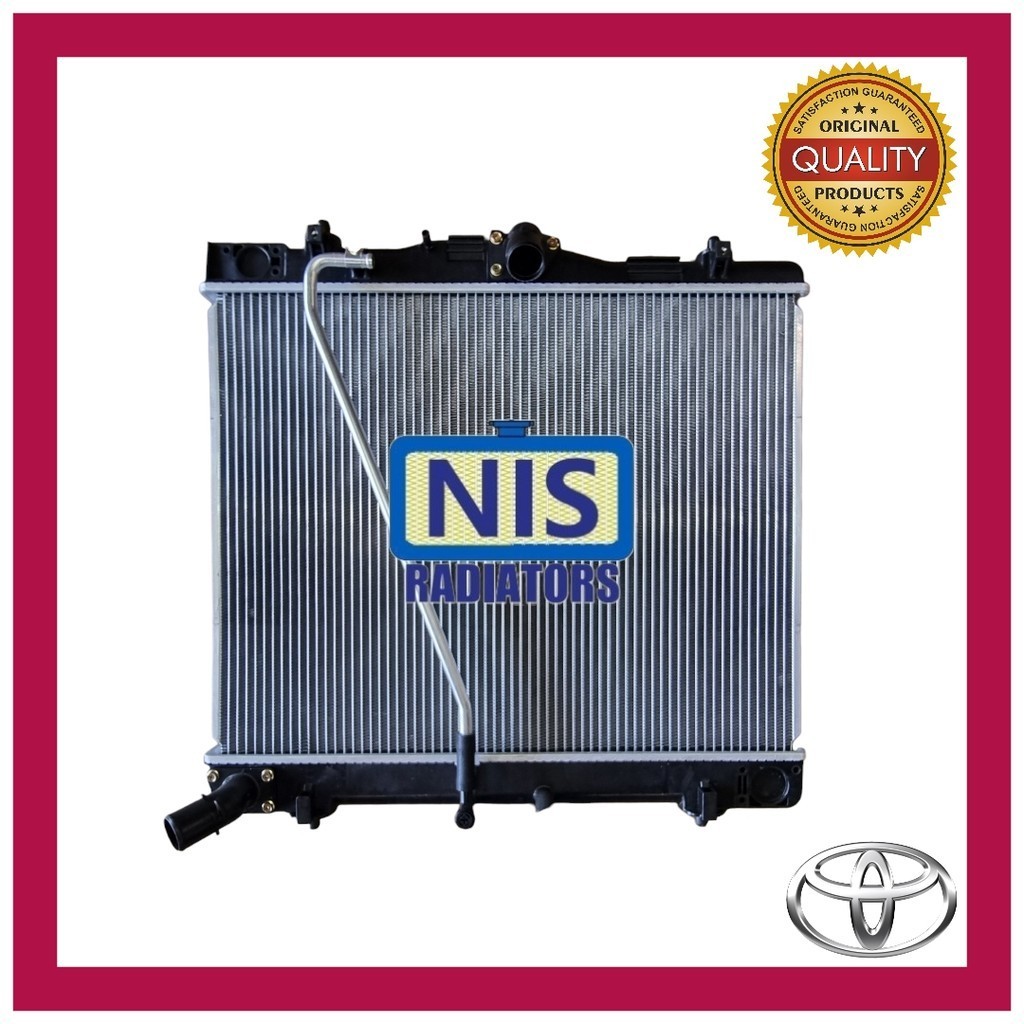 Radiator Toyota Hiace D4D (2 tubes - LH) 2005-2012 MT/AT - 3 Row ...