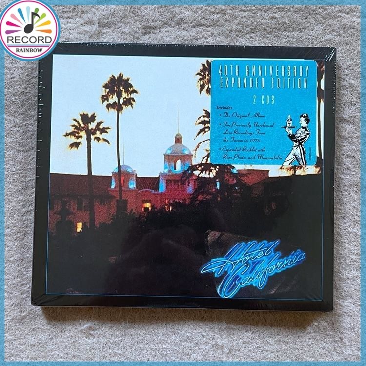 Eagles Hotel California 40th Anniversary Edition Two CDS Original Album ...