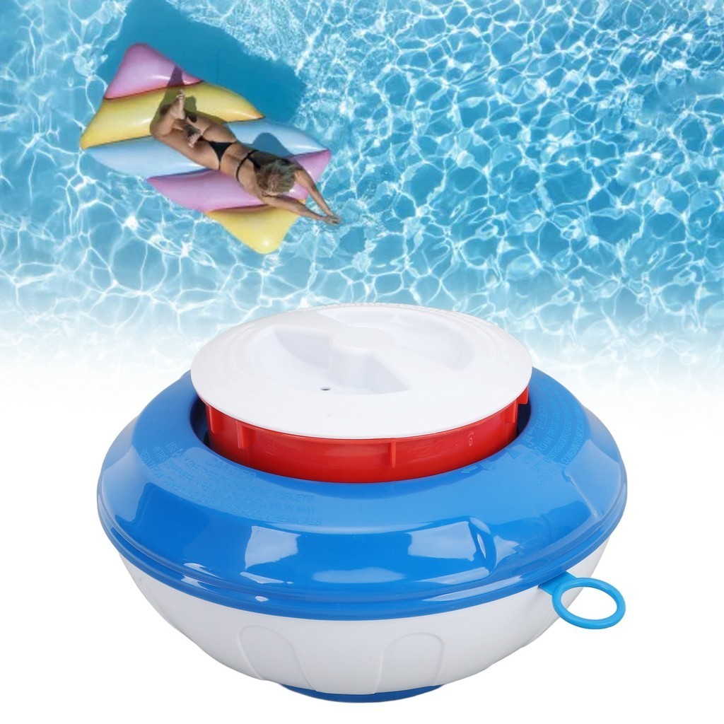 EAS-8 Inch Pool Chemical Dispenser Small Spa Tablet Dispenser Floater ...