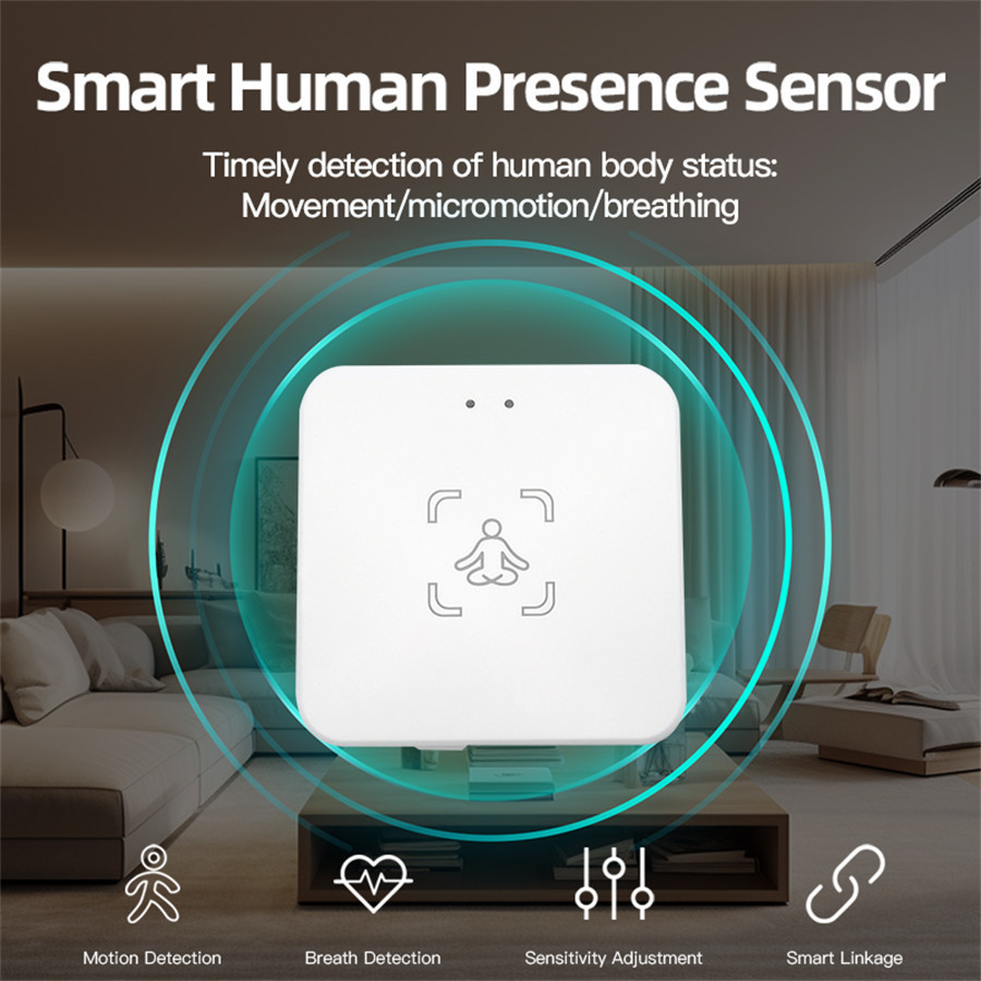 Tuya Bluetooth Smart Human Presence Sensor uminance/Distance Detection ...