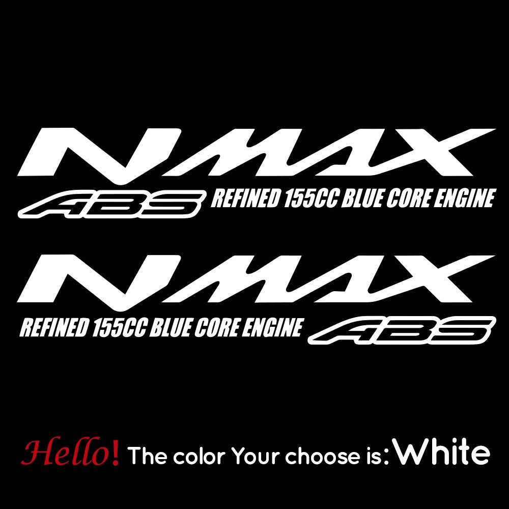 NMAX Yamaha Side Fairings Sticker 155 ABS Waterproof Vinyl Decals for ...