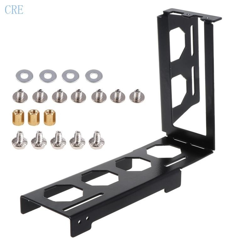 CRE Metal Graphics Cards Vertical Bracket Riser PCI for Express Stent ...