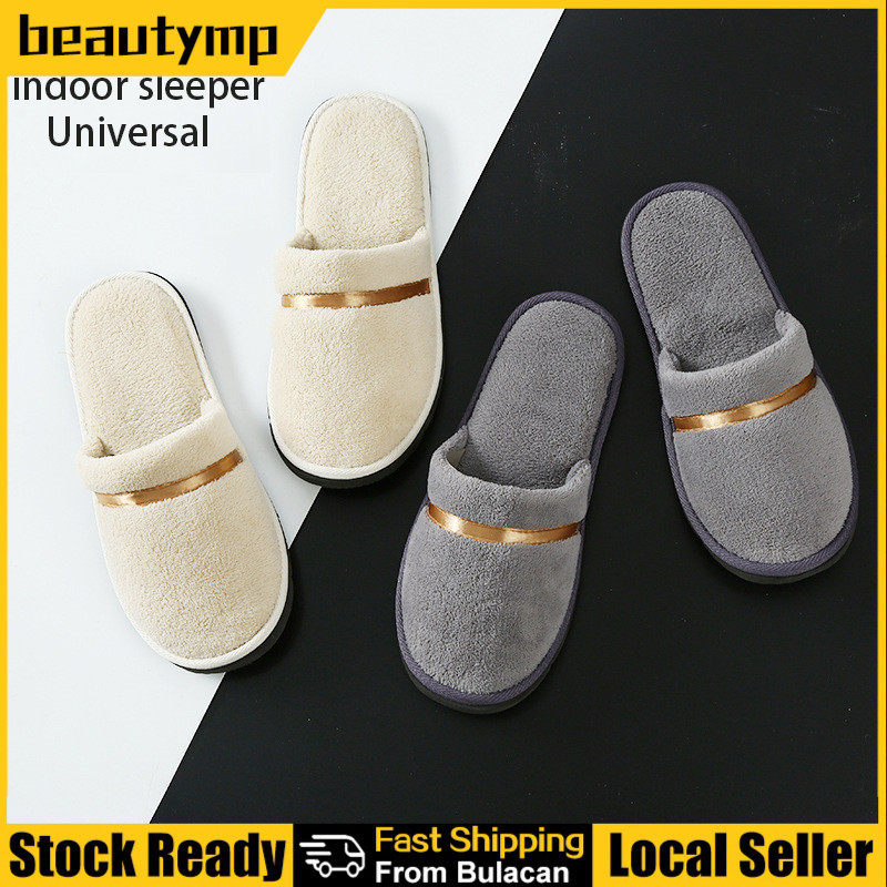A Pair Unisex Indoor Slippers Hotel Inside Slipper House Slippers ...