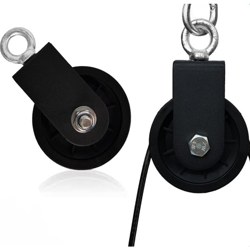 【Fast Delivery】88mm Silent Pulley 360 Degree Rotating Gym Cable Pulley ...