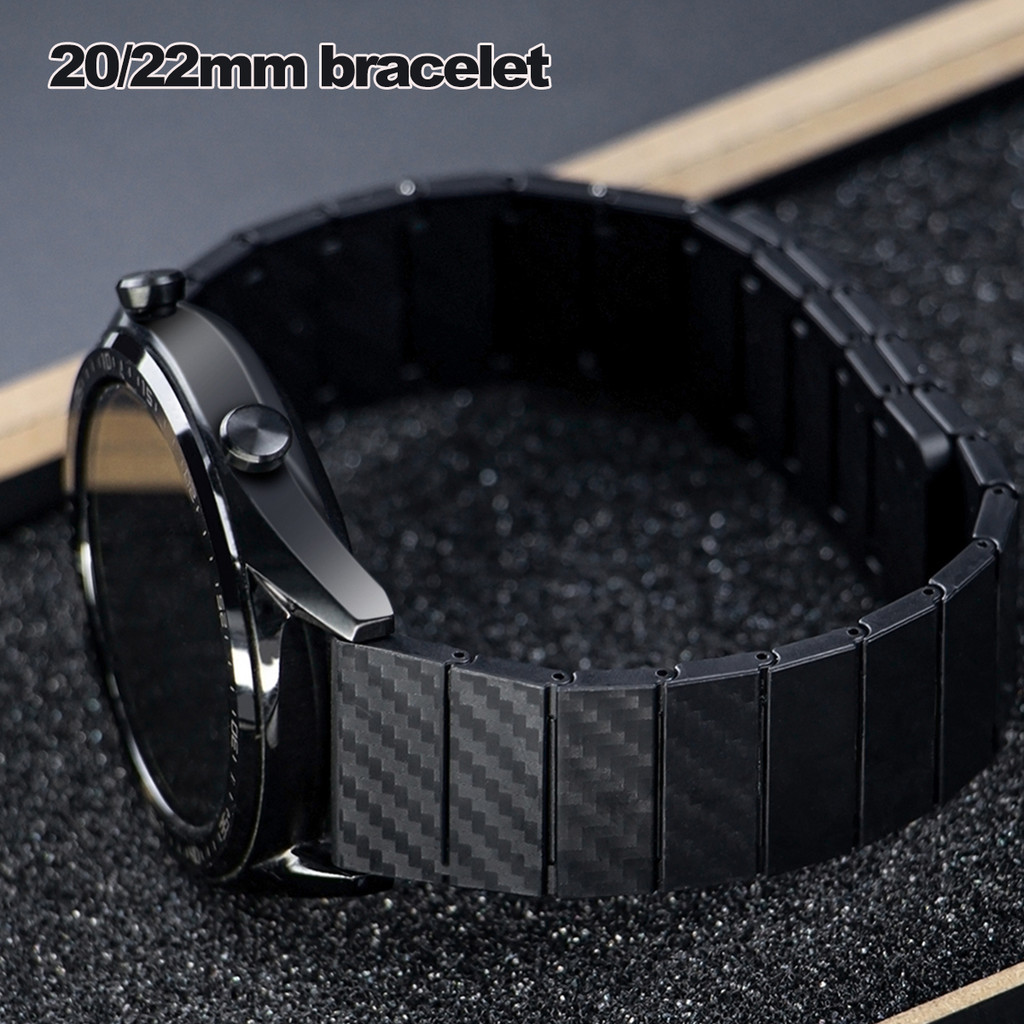 20mm 22mm Magnetic Carbon Fiber Strap Compatible For Samsung Galaxy ...
