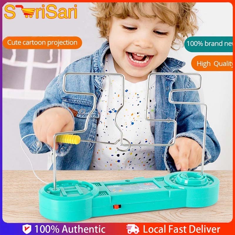 Kids Circuit Collision Electric Shock Touch Maze Game Party Funny ...