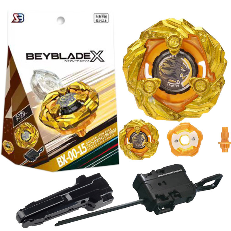 Beyblade X BX00-15 Starter Leon Claw Beyblade Xtreme with Launcher Grip ...