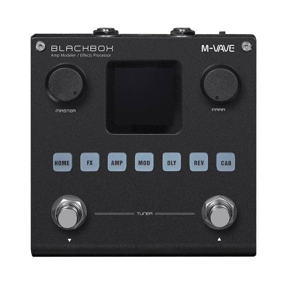 M-VAVE BLACKBOX Guitar Mutli-effect Pedal Audio Processor 44.1KHz/24bit ...