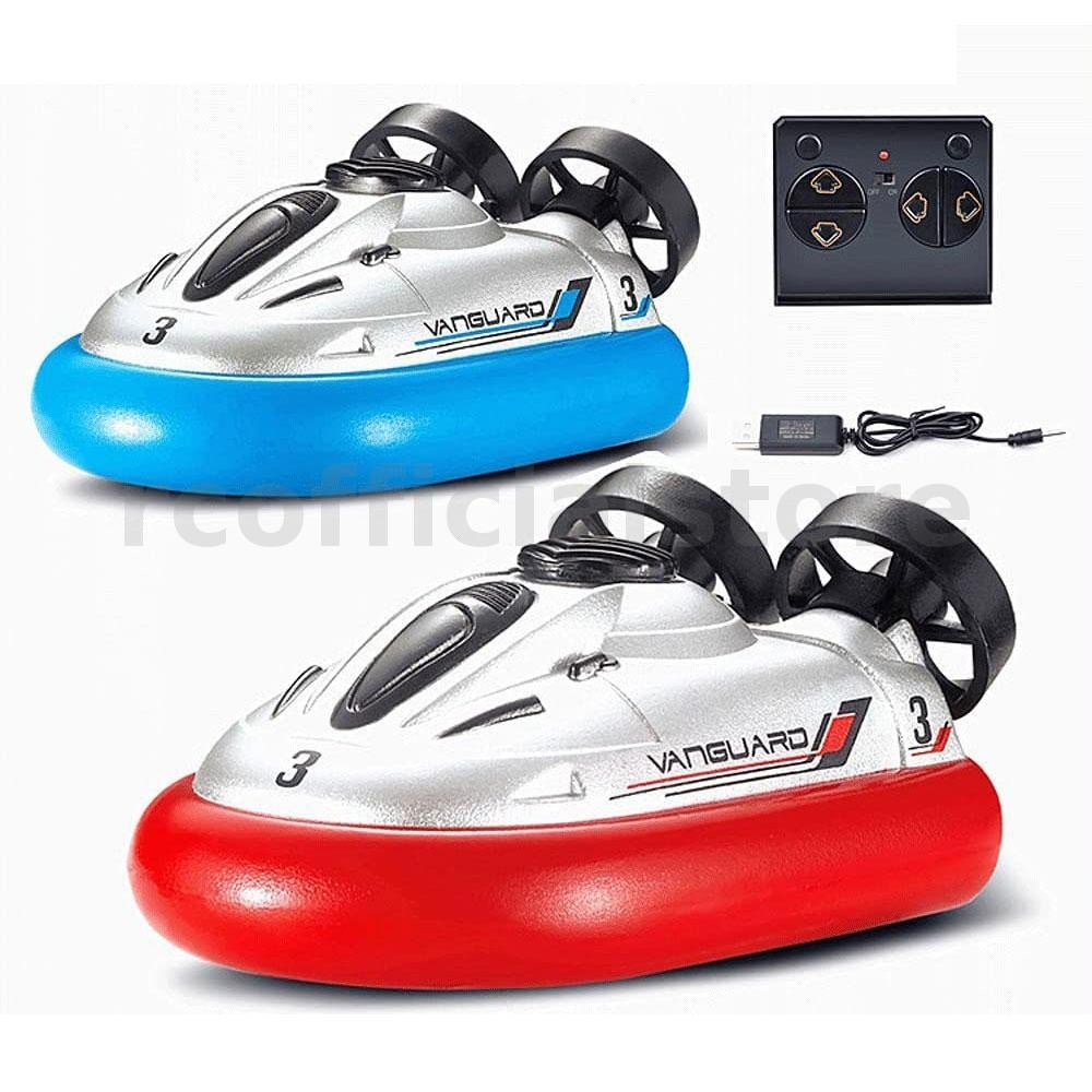 Updated Happycow 777-580 RC Hovercraft 2.4Ghz Remote Control RC Boat Ship Model Kids Toy Gift ...