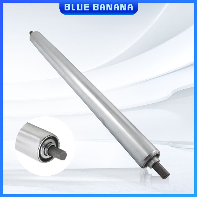25*300mm Conveyor Roller Carbon Steel Roller Assembly Conveyor Line ...